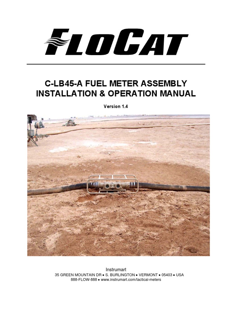 Flocat LB45A Manual Version 1 4 | Flow Measurement | Signal (Electrical ...