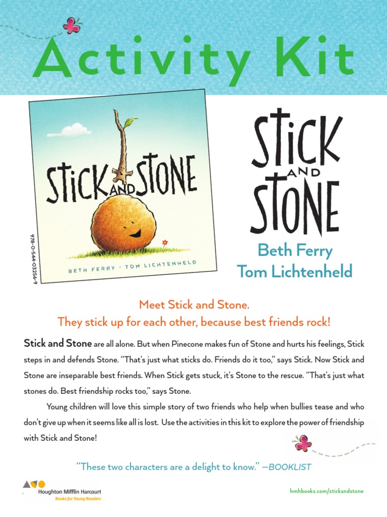 Stick and Stone Activity Kit | PDF | Friendship