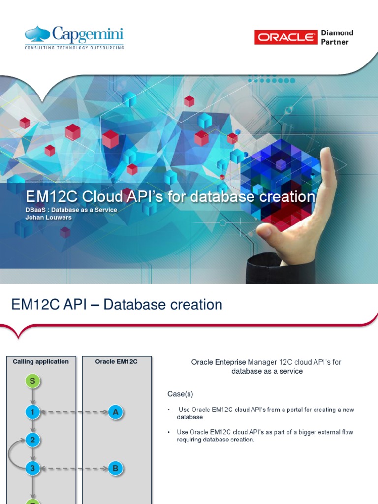 Oracle DBaaS OEM WebServices | PDF | Application Programming Interface | Databases