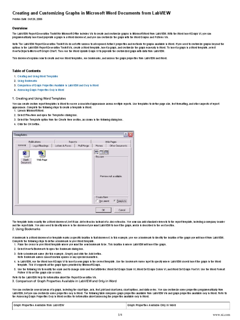 Programmatically Creating and Customizing Graphs in Word Documents ... Programmatically Creating and Customizing Graphs in Word Documents ...