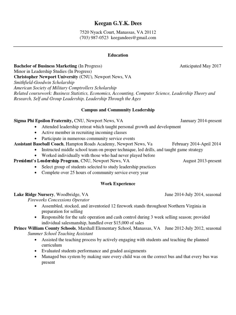 Resume CCP Edit | PDF