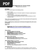 Eve Bunting: Author Study Unit Plan | PDF | Lesson Plan | Teachers