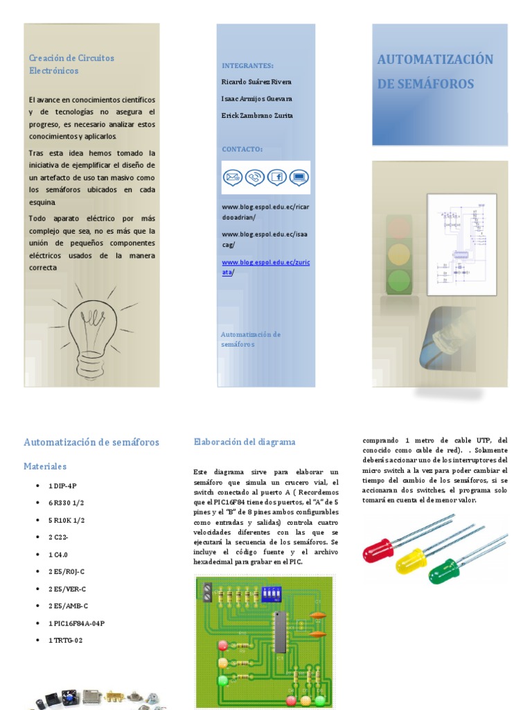Triptico Semaforo | PDF
