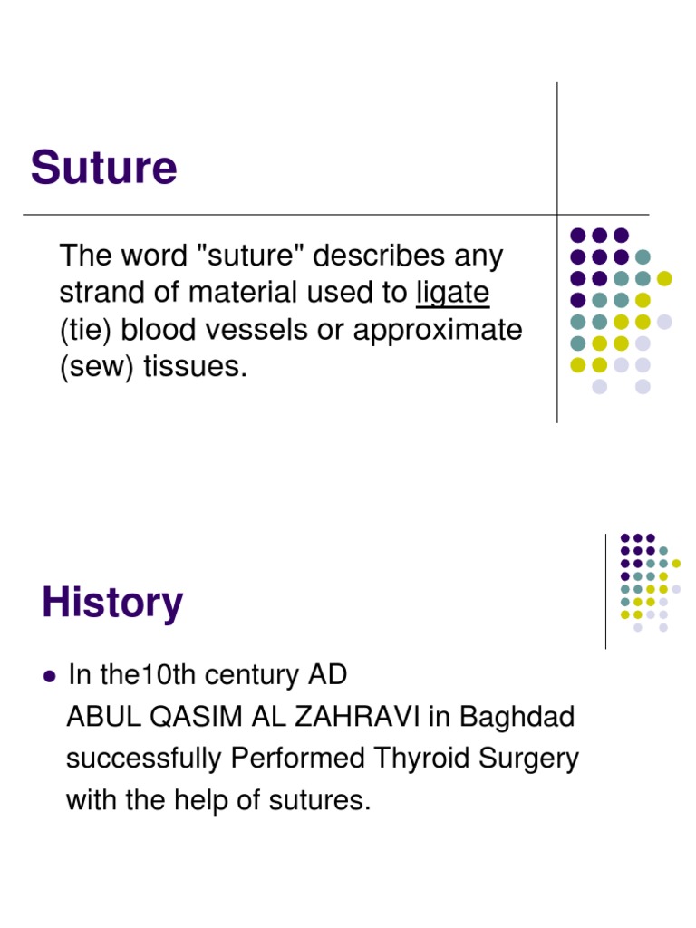 SURGICAL SUTURES-10.ppt | Surgical Suture | Surgery