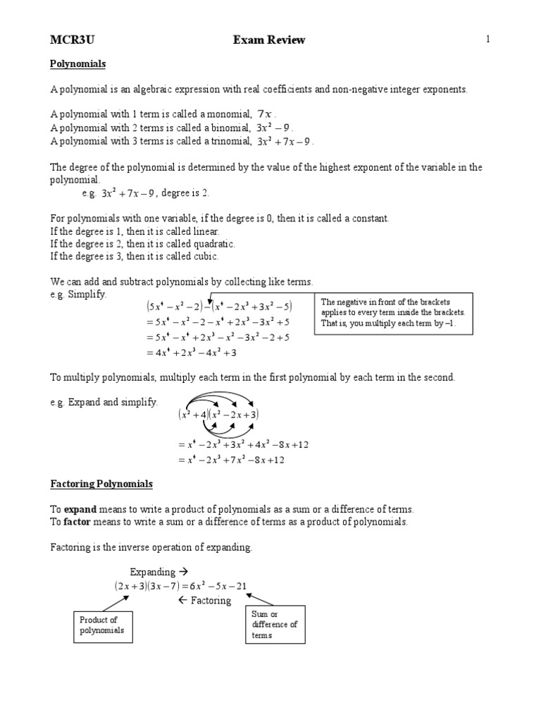 Grade 11 Math Exam Notes | PDF | Trigonometric Functions | Sine