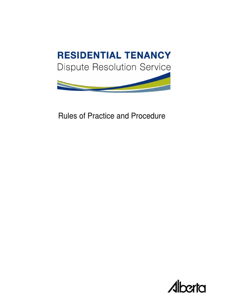 Resolving Residential Rentals: Procedures and Remedies for Landlord ...