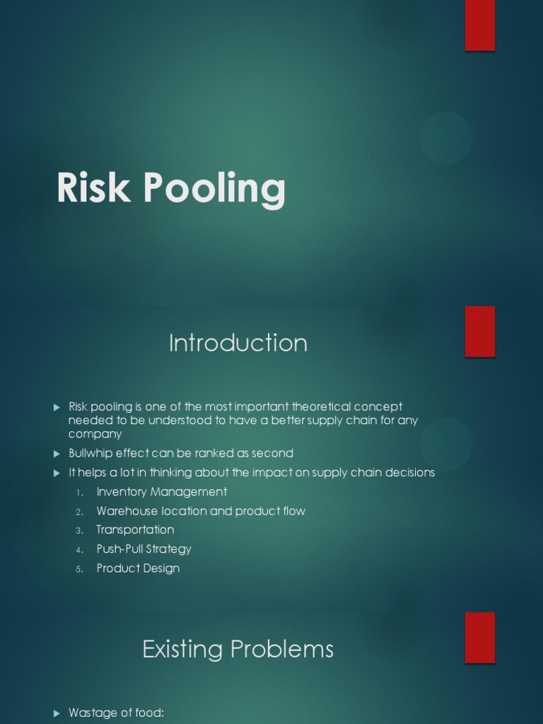 Risk Pooling