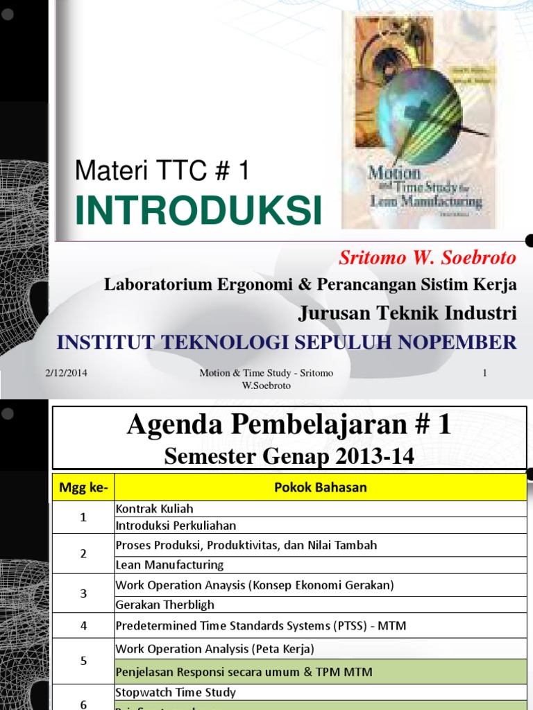 Materi TTC # 1 - Introduksi TTC & PK PDF | PDF | Business | Ilmu Pengetahuan dan Teknologi