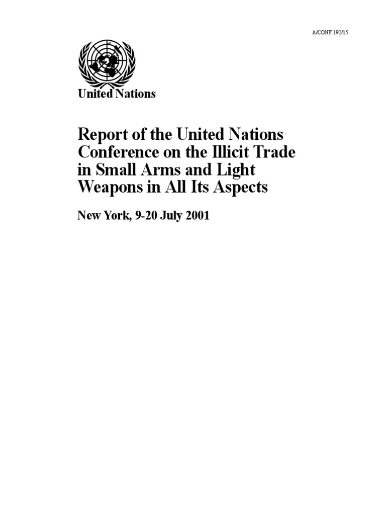 UN Combat Arms | PDF | Transnational Organized Crime | United Nations