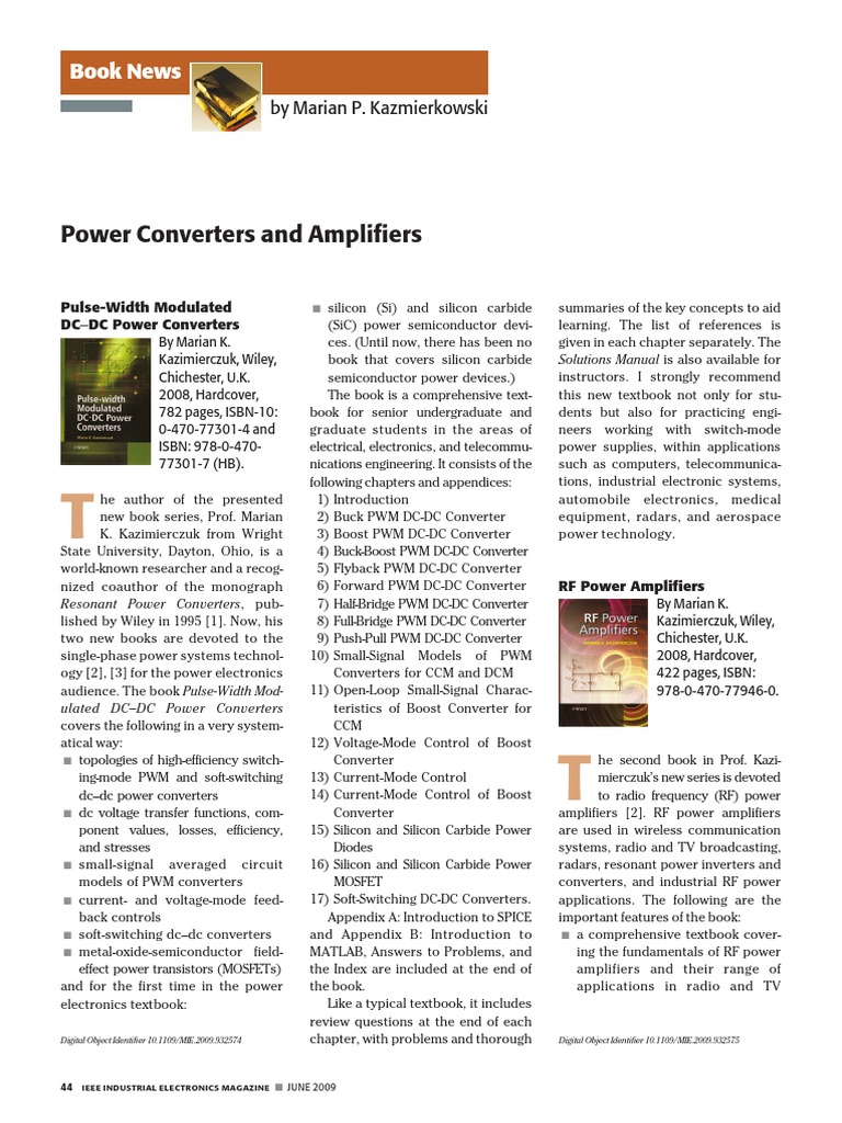 Books PDF | PDF | Power Electronics | Mosfet