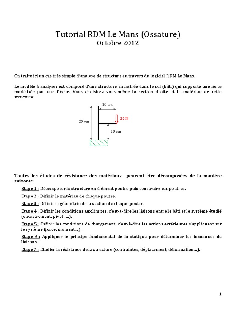Tutorial RDM Le Mans Octobre 2012 Chamilo1.grenet - FR Ujf Main PDF ...