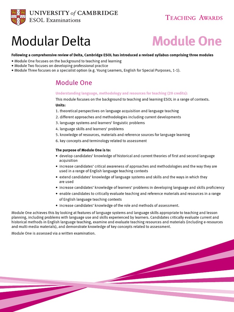 Delta Fact Sheets Module1 PDF | PDF | Cognitive Science | Applied ...