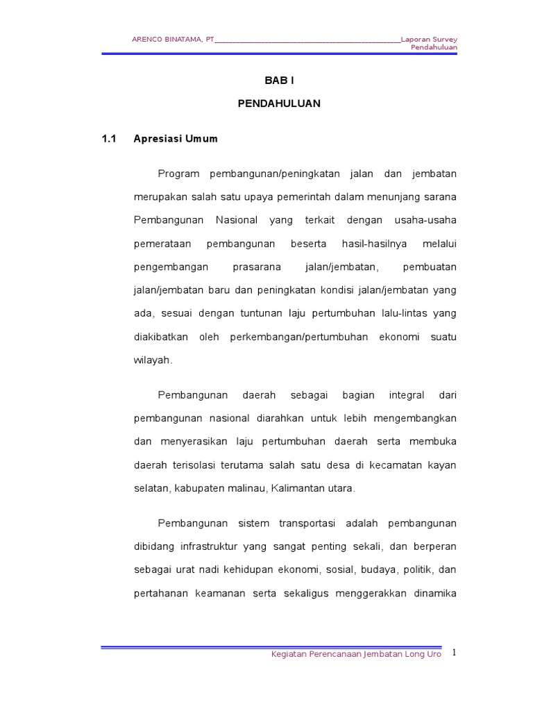 Lap Pendahuluan | PDF