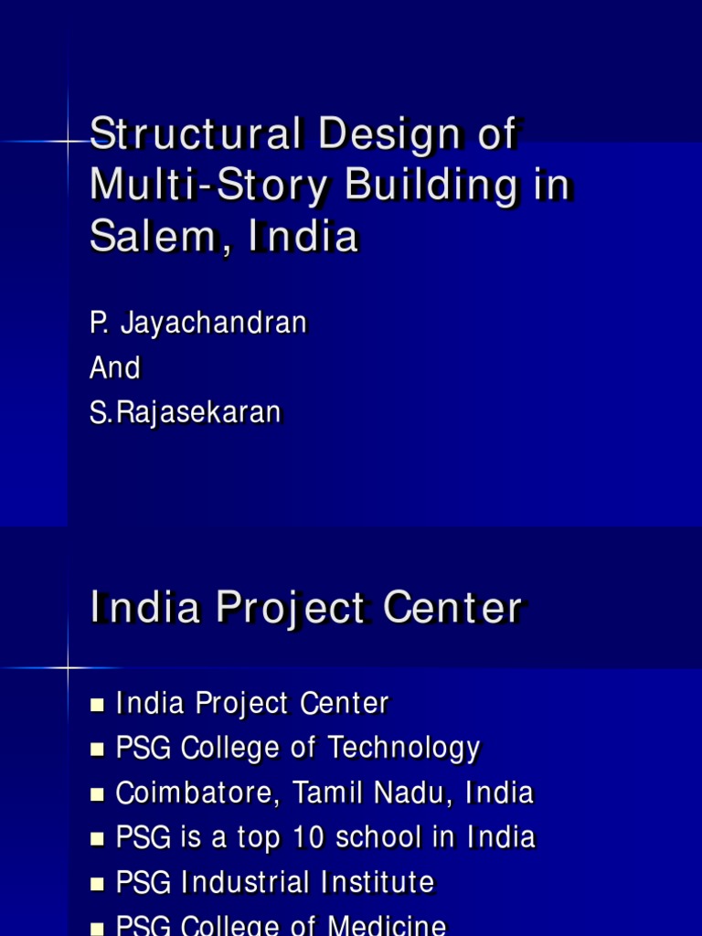 Structural Design of Multi-Story Building | PDF | Structural Analysis ...