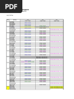 How To Guide For Class Timetable On CELCAT | PDF