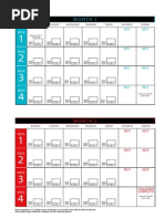 The Max Out Workout Calendar - Insanity Max 30 | PDF