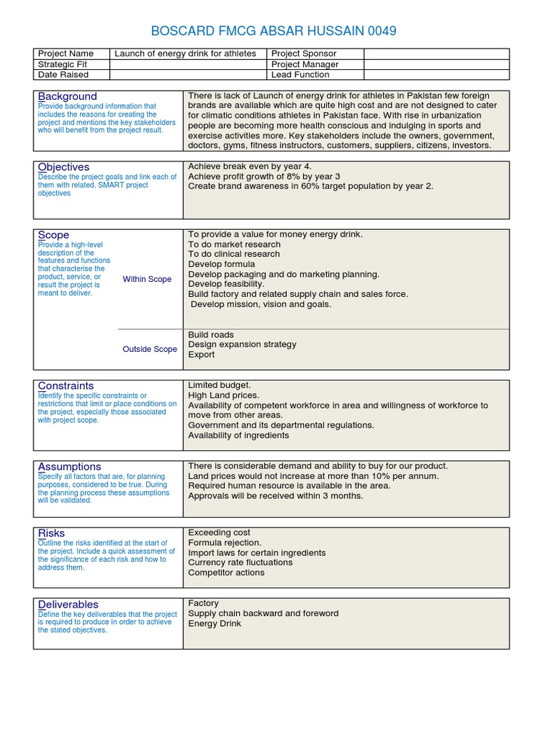 boscard fmcg | Supply Chain | Brand