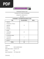 Baking Soda Decomposition Lab Experiment | PDF | Sodium Bicarbonate ...