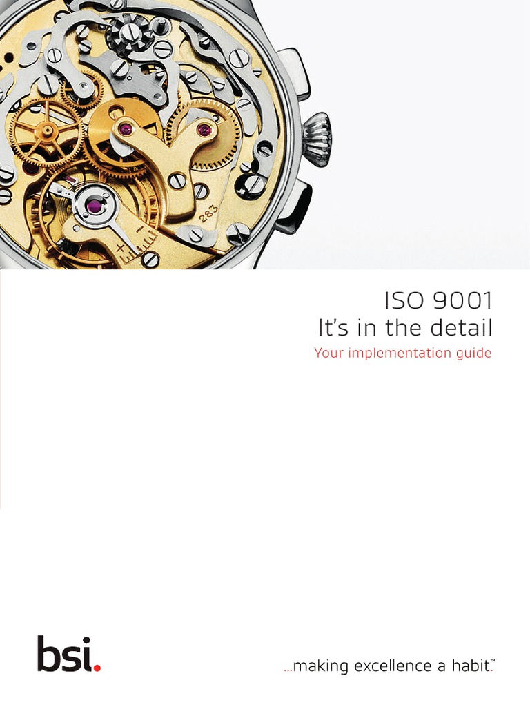 BSI ISO 9001 Implementation Guide | Download Free PDF | Iso 9000 ...