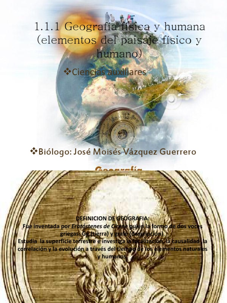 Geografia fisica y humana | Geografía | Tierra