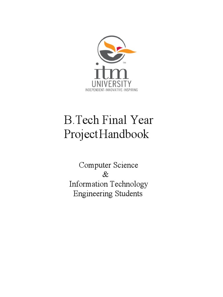 Project Logbook ITM University | PDF | Specification (Technical ...