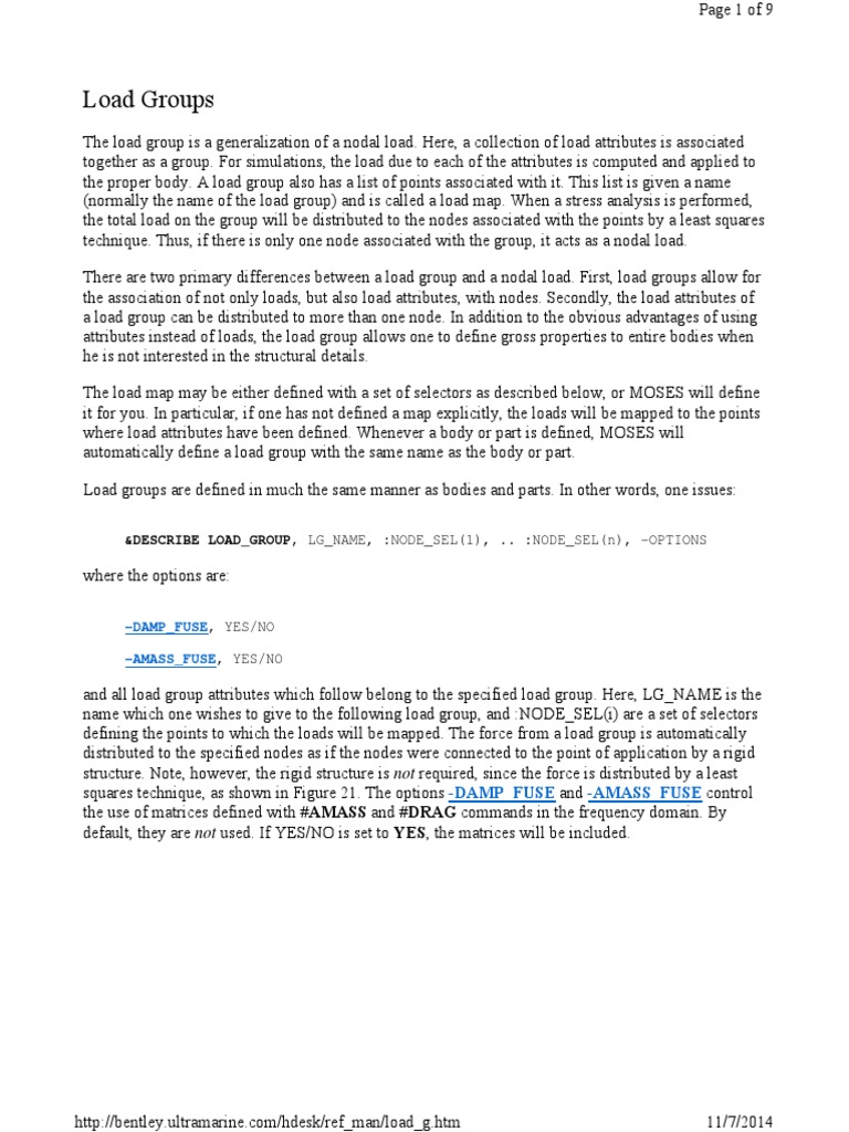 27 - Load Groups | PDF | Flight Dynamics (Fixed Wing Aircraft) | Oil Tanker