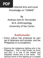 FMA Inosanto Lacoste Method | PDF | Spear | Dagger