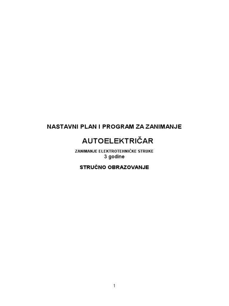 Autoelektricar Ets | PDF