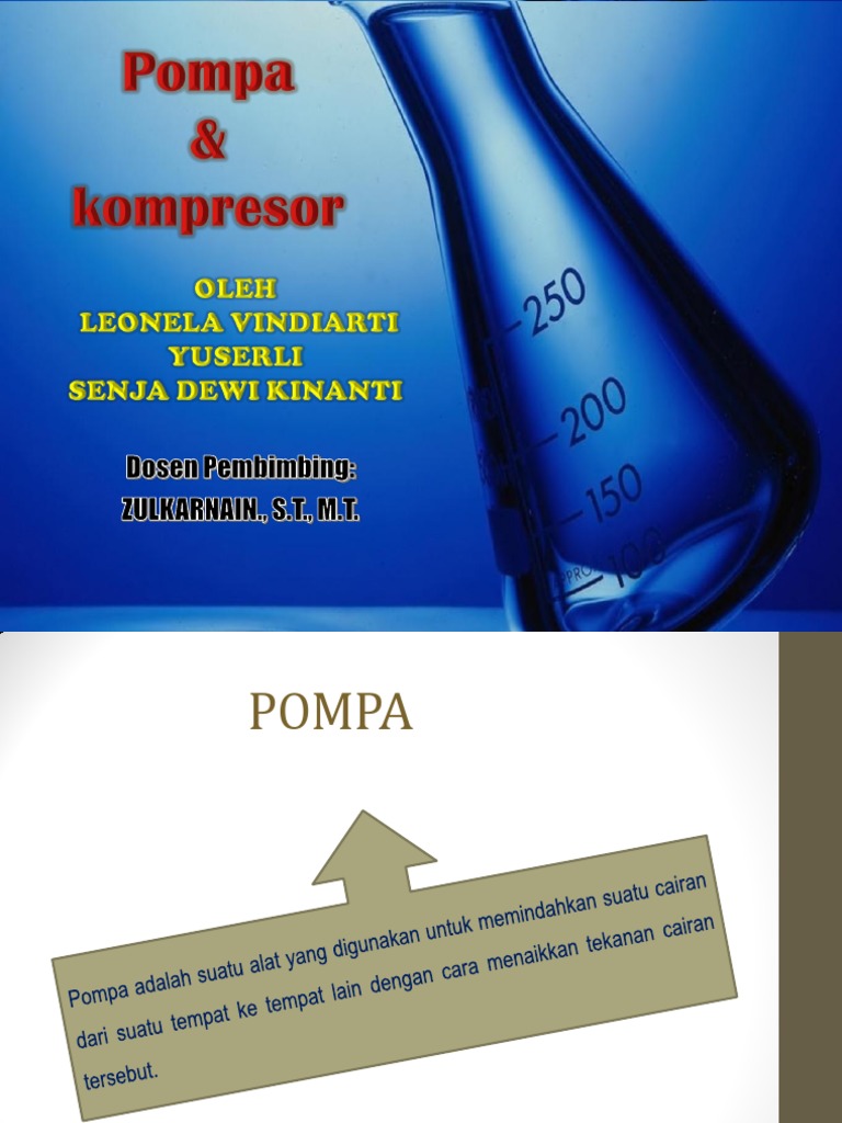 POMPA Dan KOMPRESOR | PDF