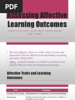 Lesson 4 - Assessment in The Affective Domain | PDF | Motivation ...