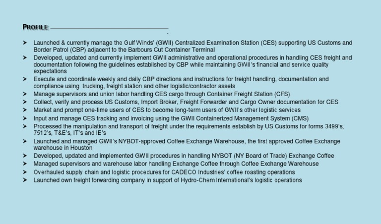 Gulf Winds CES Operations Management | PDF | Business