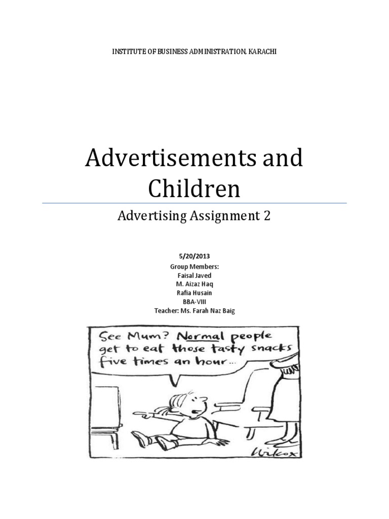 Ads Assignment Complete | PDF | Advertising | Marketing