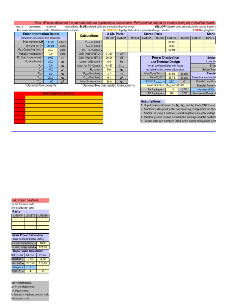 Overture Design Guide15 | Download Free PDF | Amplifier | Electromagnetism