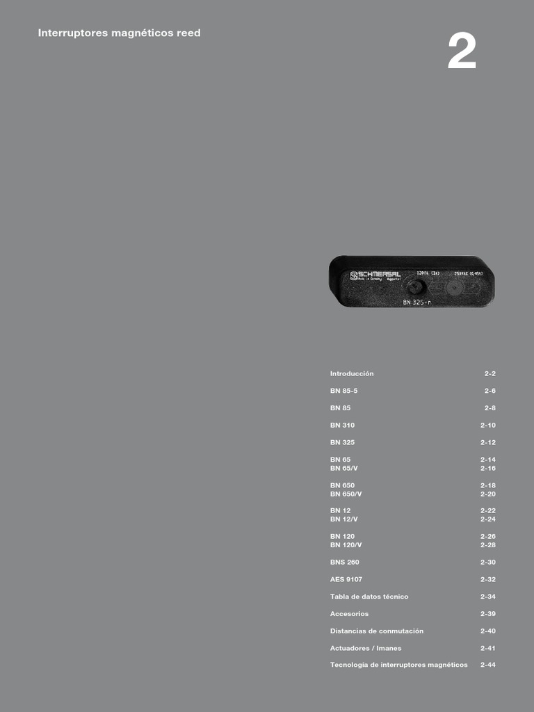 Sensor Magnetico Tipo Reed | PDF | Imán | Soldadura