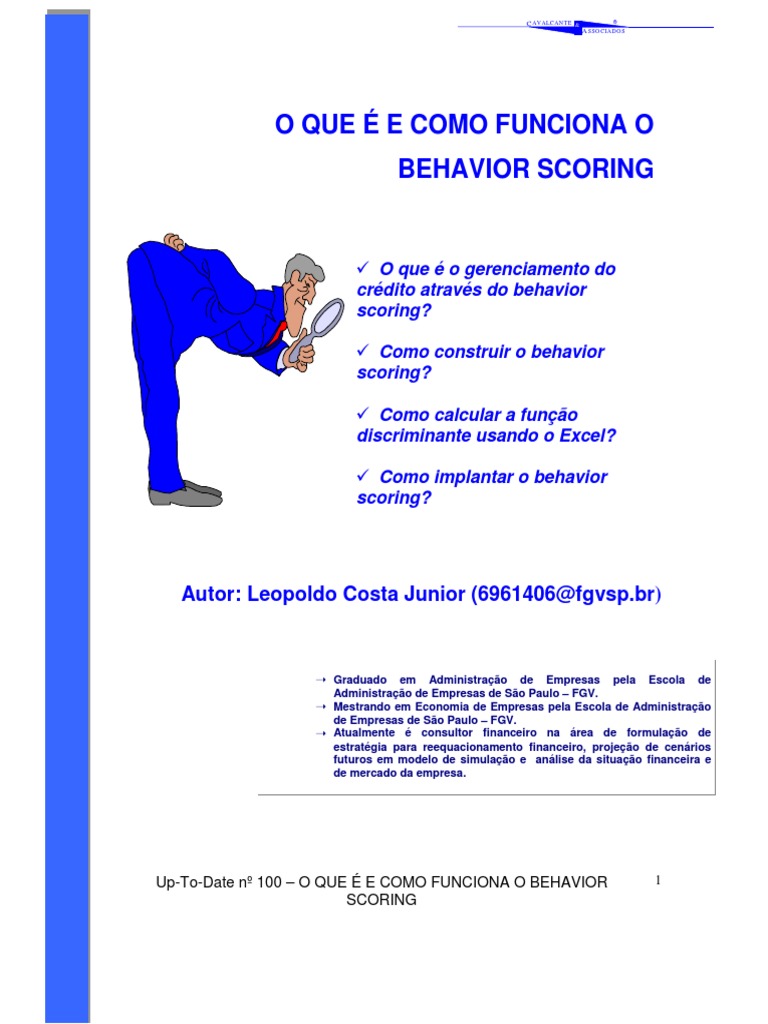 Behavior Scoring | PDF