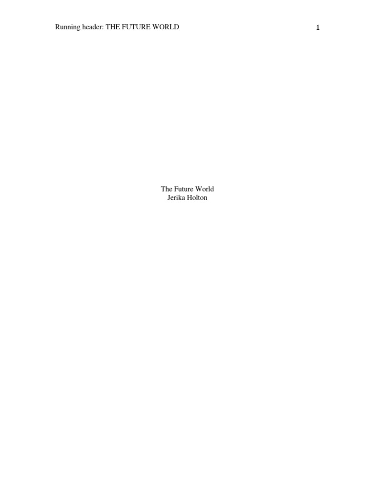 Technology's Impact on Future Society | PDF | Social Science | Computers