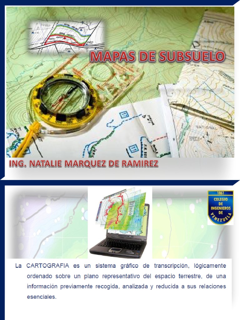 Mapa Geológico y Estructural del Subsuelo | PDF | Mapa | Falla (geología)