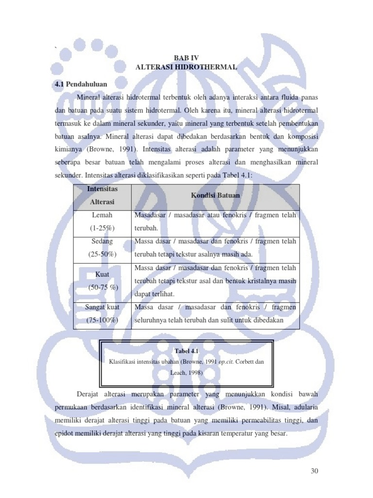 Mineral Alterasi | PDF