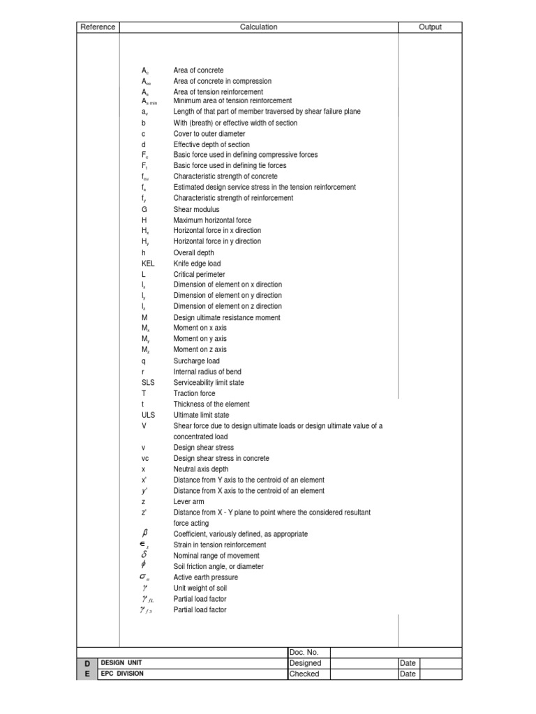 Box Culvert Design Calculation | PDF | Structural Load | Strength Of ...