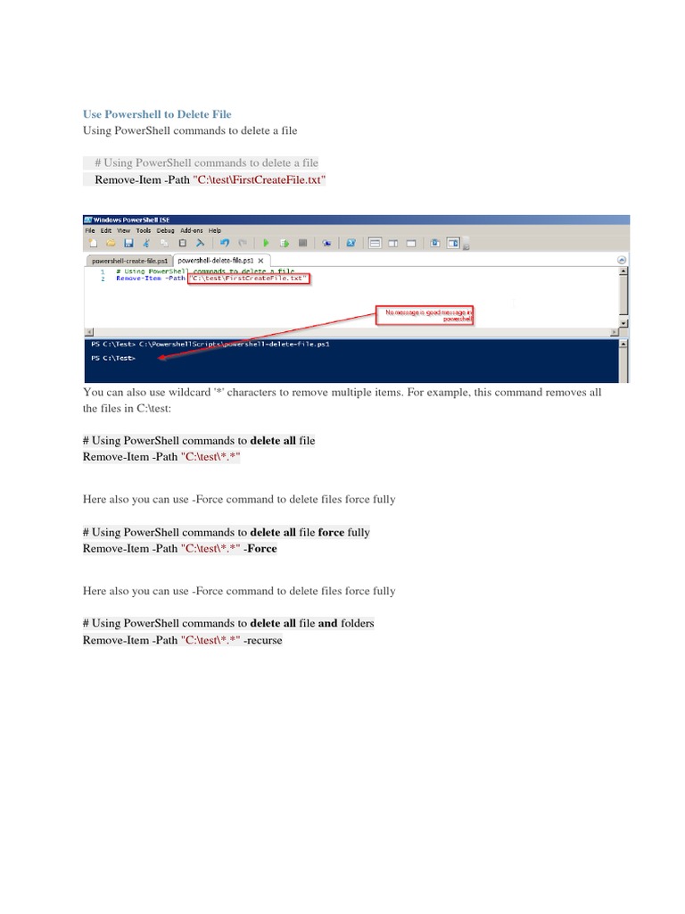 Powershell Examples Pdf Windows Registry Computer File