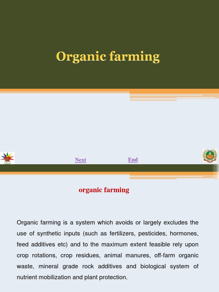 Organic Farming | PDF | Organic Farming | Crop Rotation