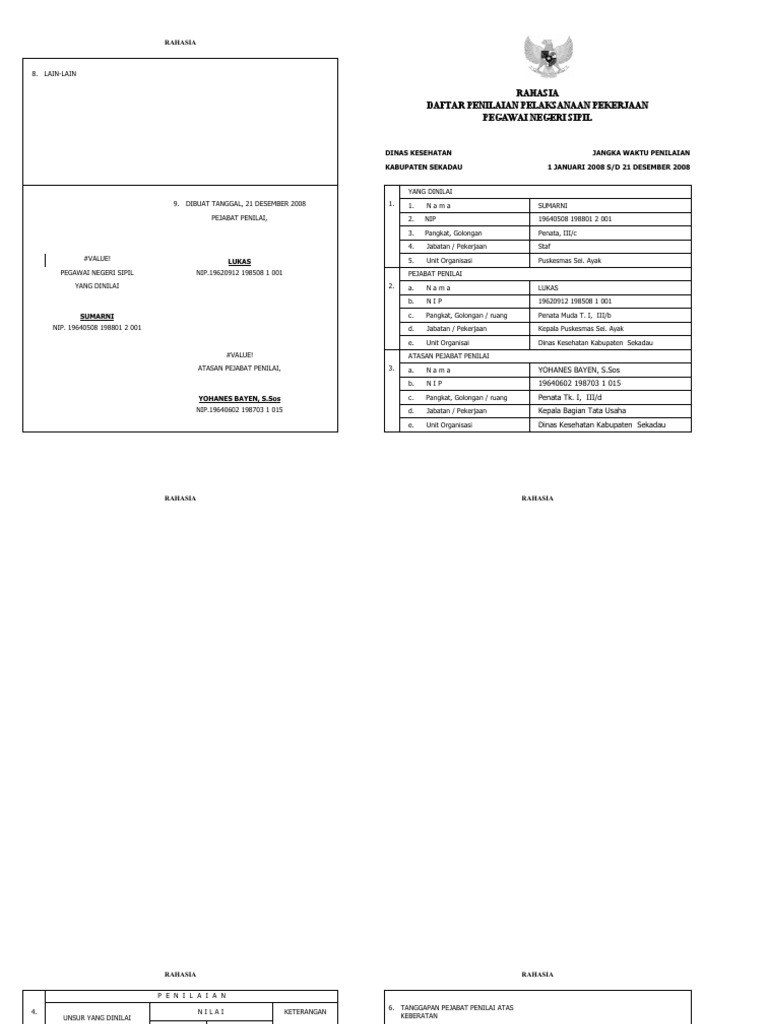 Aplikasi DP3 | PDF