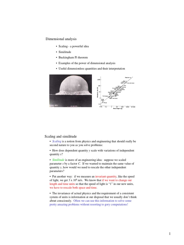 Buckingham Pi Theorem | PDF | Fluid Dynamics | Viscosity