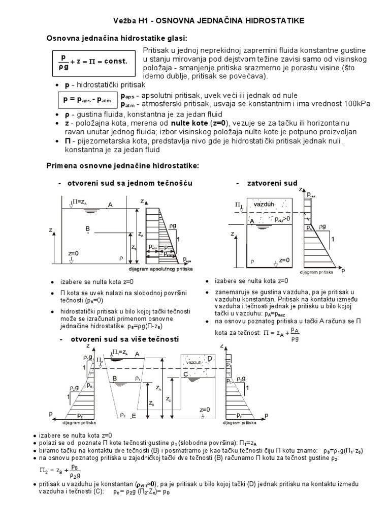 Statika Fluida PDF | PDF