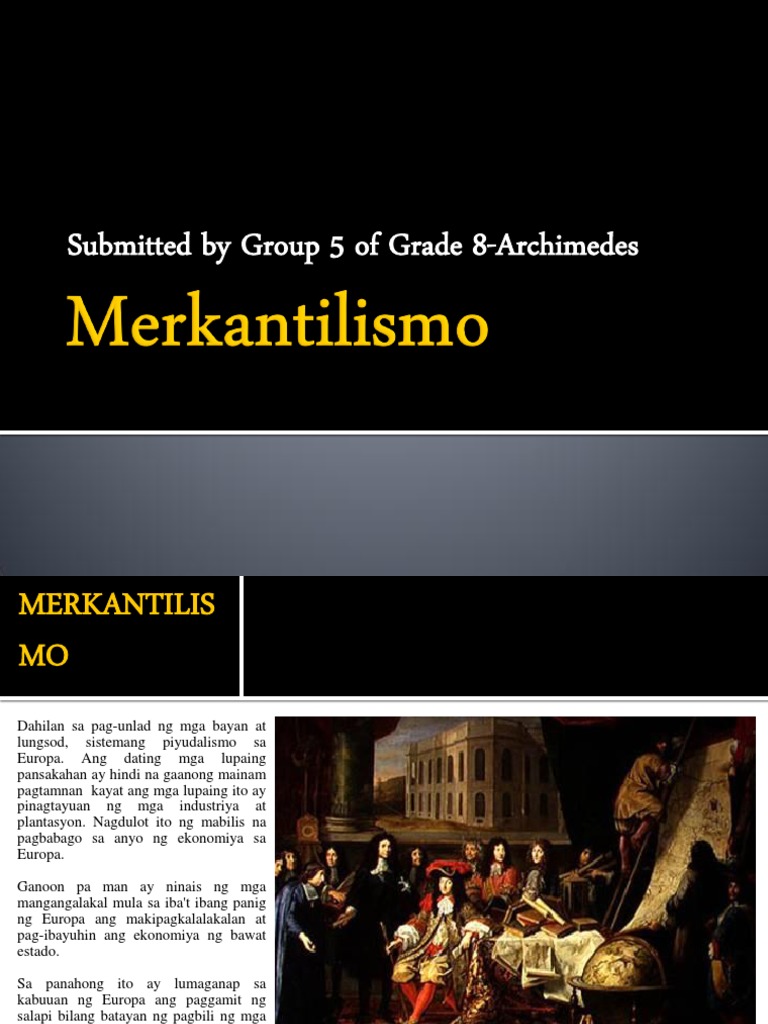 Merkantilismo | PDF