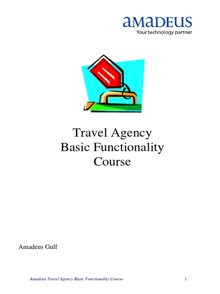Amadeus BAsic Manual.pdf | Service Industries | Industries