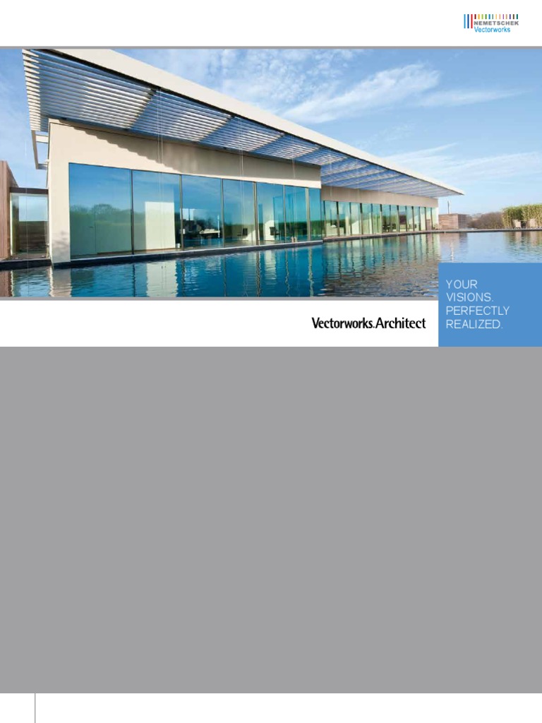 Vectorworks Architect Brochure | PDF | Building Information Modeling ...