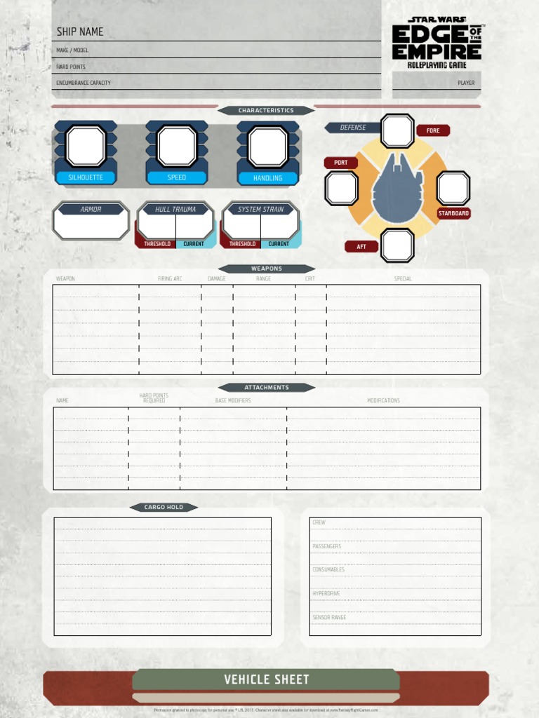 [EotE] Fillable Vehicle Sheet
