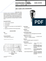 Shure P300 Specifications and Data Sheet | PDF | Decibel | Audio ...