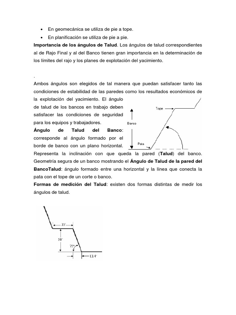 Talud y | PDF